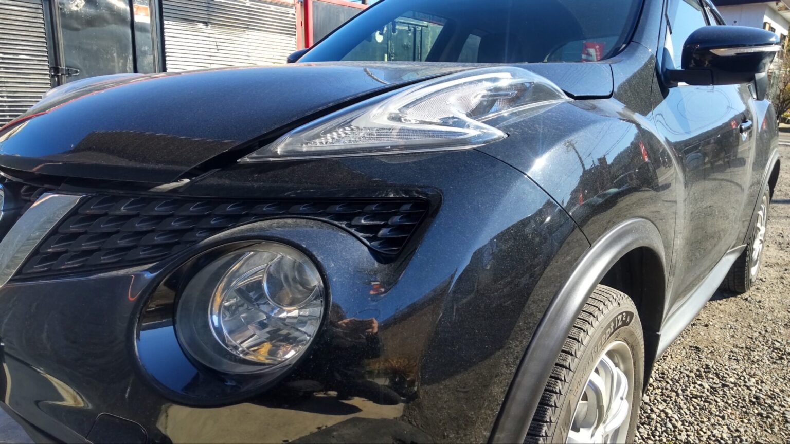 ジューク/ヘッドライト/プロジェクター/H11/交換/YF15